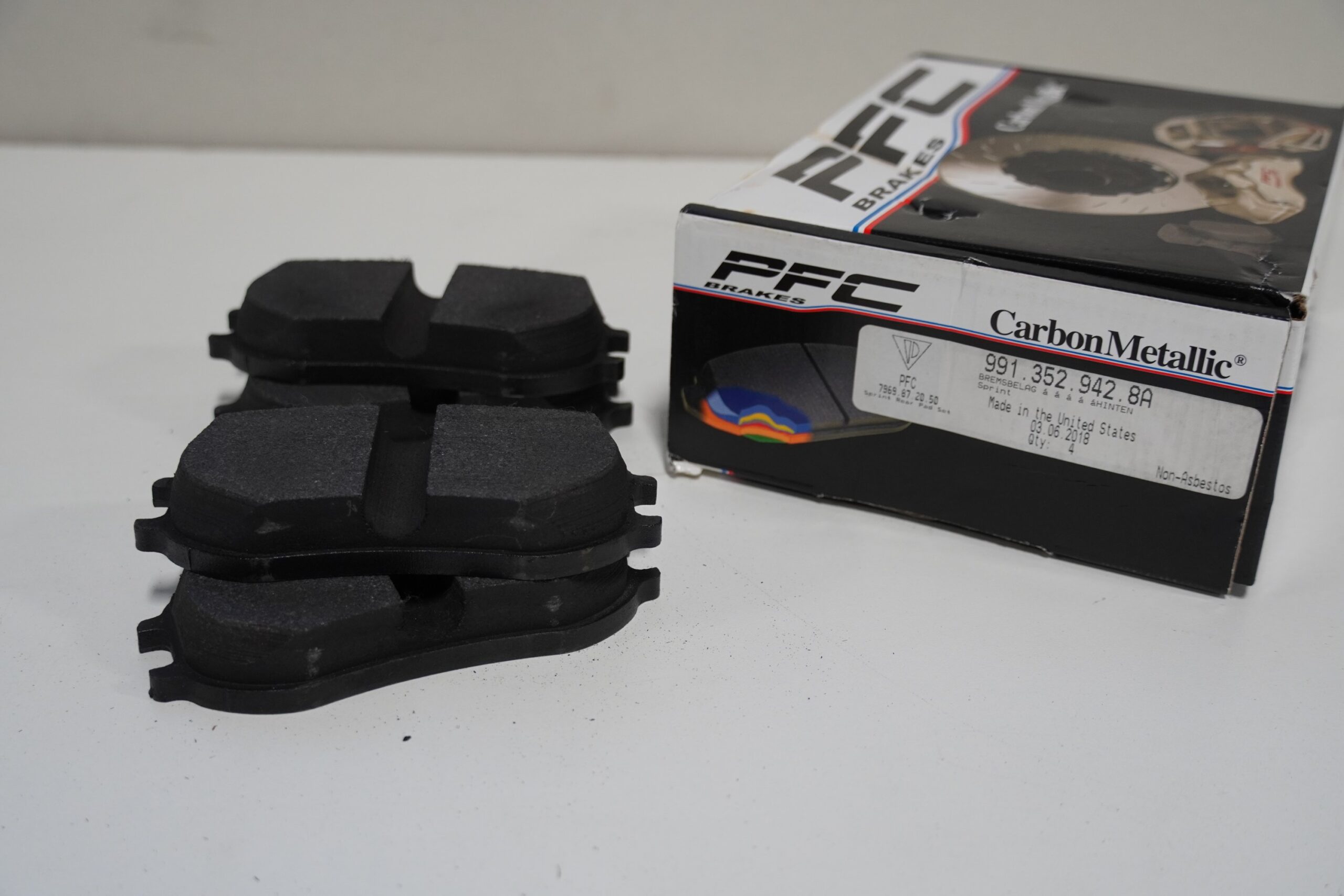 PFC Brake Rear Pad Set | 991 Cup / GT4 Clubsport - Demon Speed Motorsports